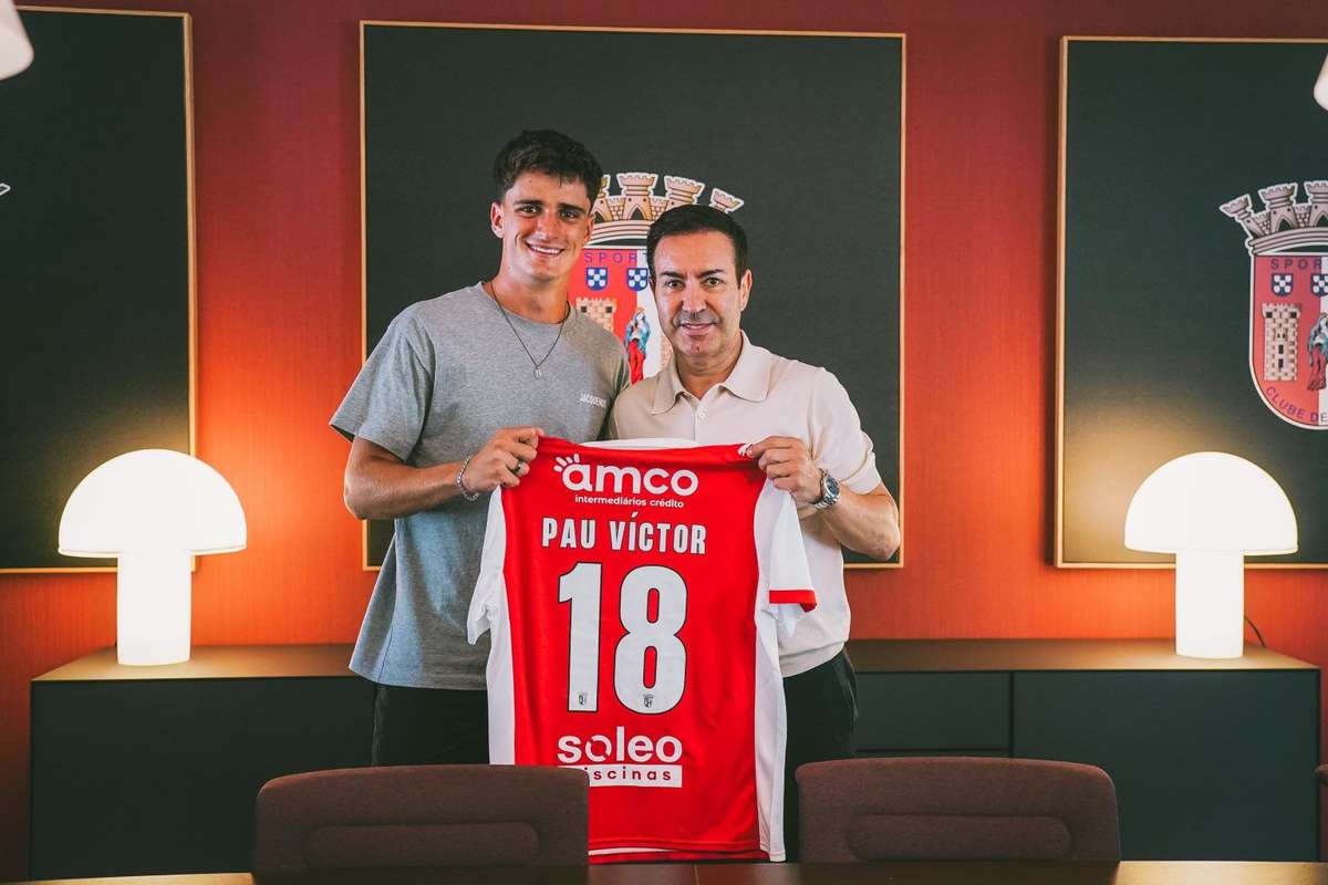Braga anuncia atacante Pau Víctor, do Barça, em transação histórica ...