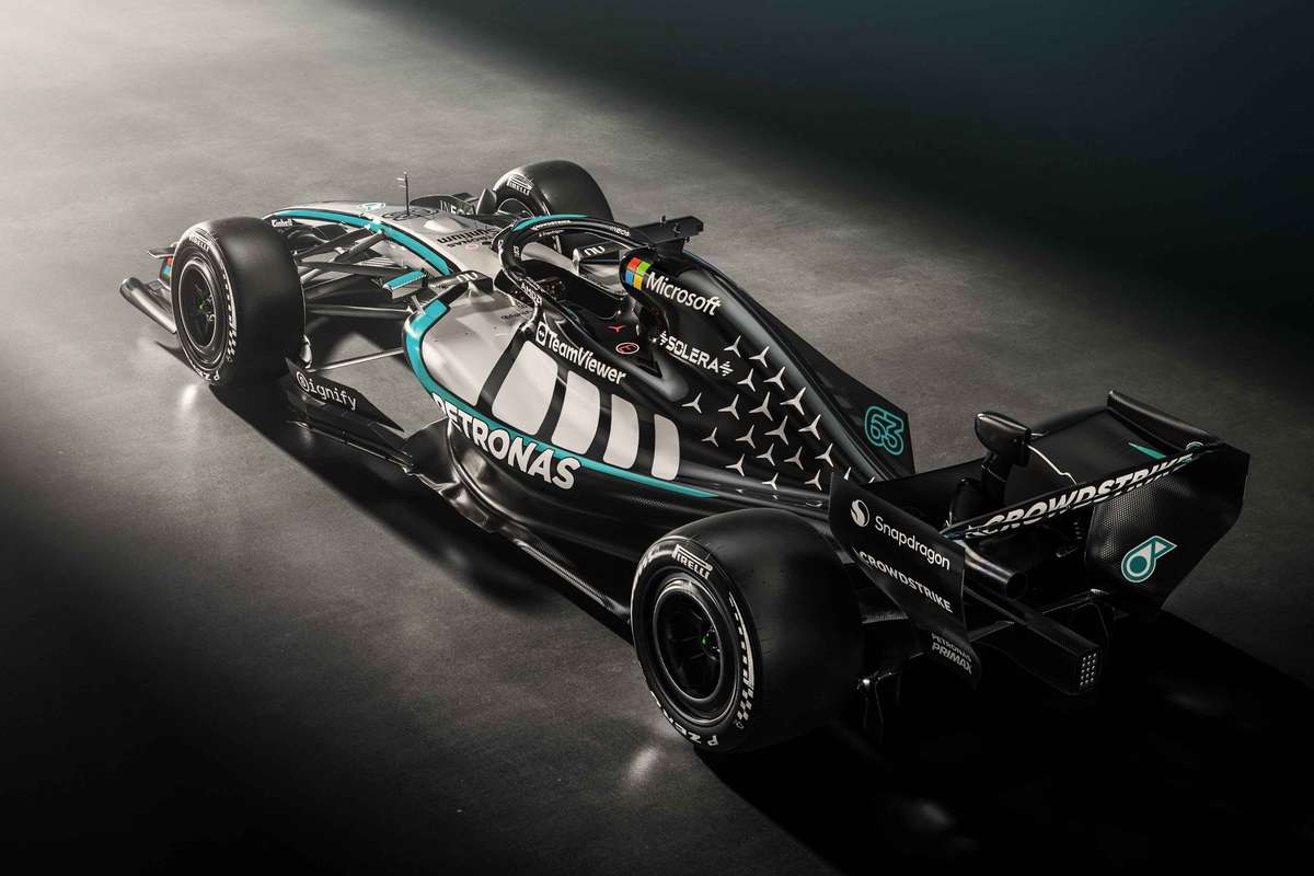 F1 : Mercedes dévoile les premières images de sa monoplace 2026 ...