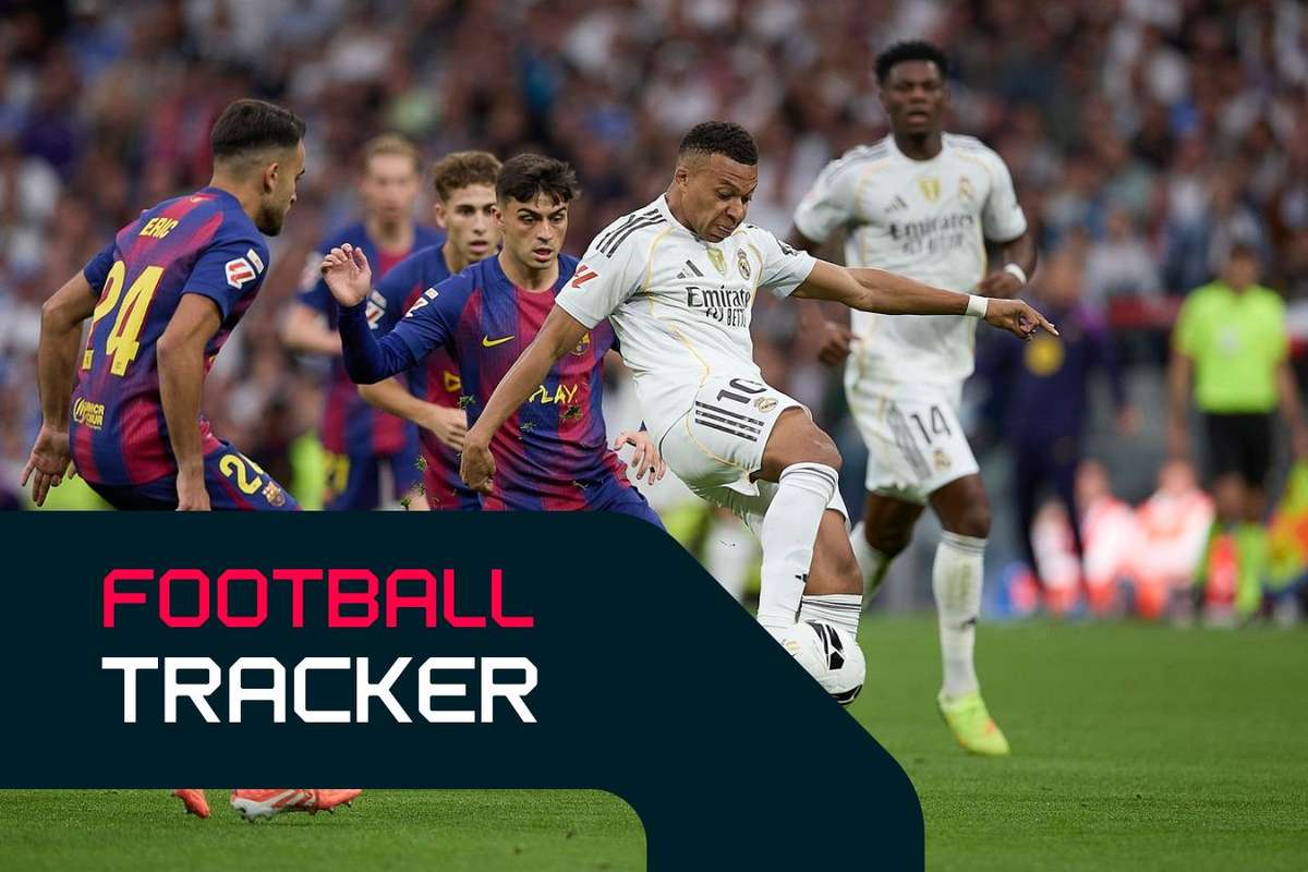 Football Tracker: Real Madrid hold on to win thrilling El Clasico ...