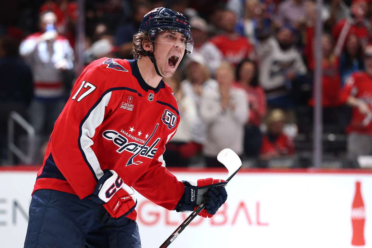 NHL Stanley Cup Playoffs: Connor McMichael double gives Washington ...