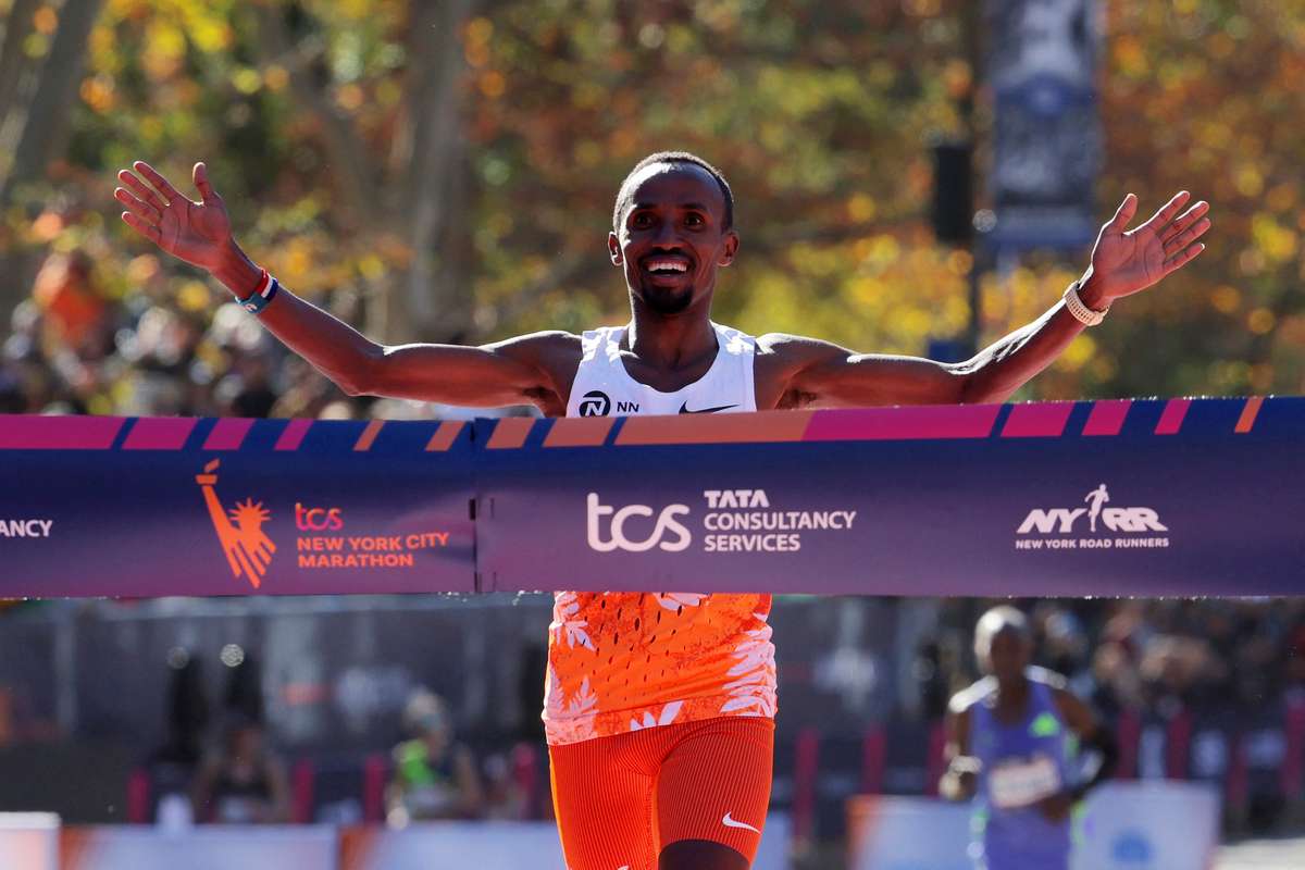 Nageeye wins men's New York City Marathon, Kenyans sweep women's podium ...