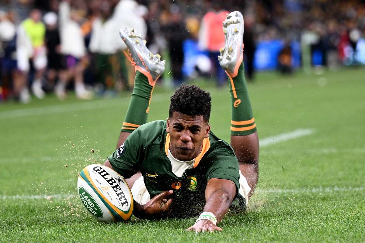Debutant Canan Moodie scores on debut as Springboks blitz Wallabies in ...