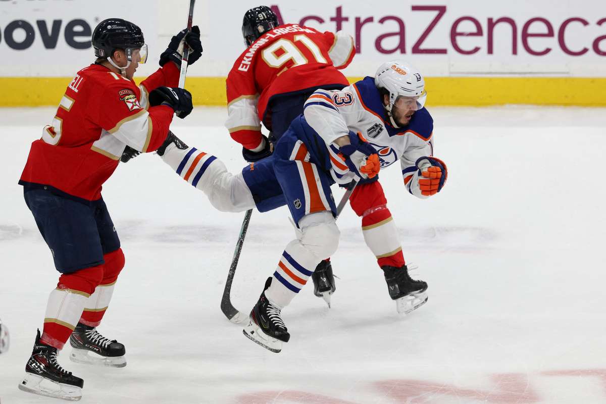 NHL Finals: Leon Draisaitl und die Edmonton Oilers verlieren auch Spiel ...