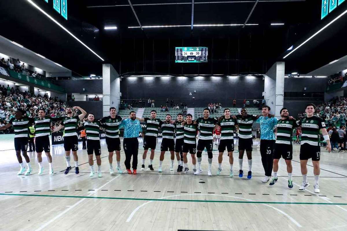 Andebol: Plantel do Sporting assume o "sonho" da final four da Liga dos ...