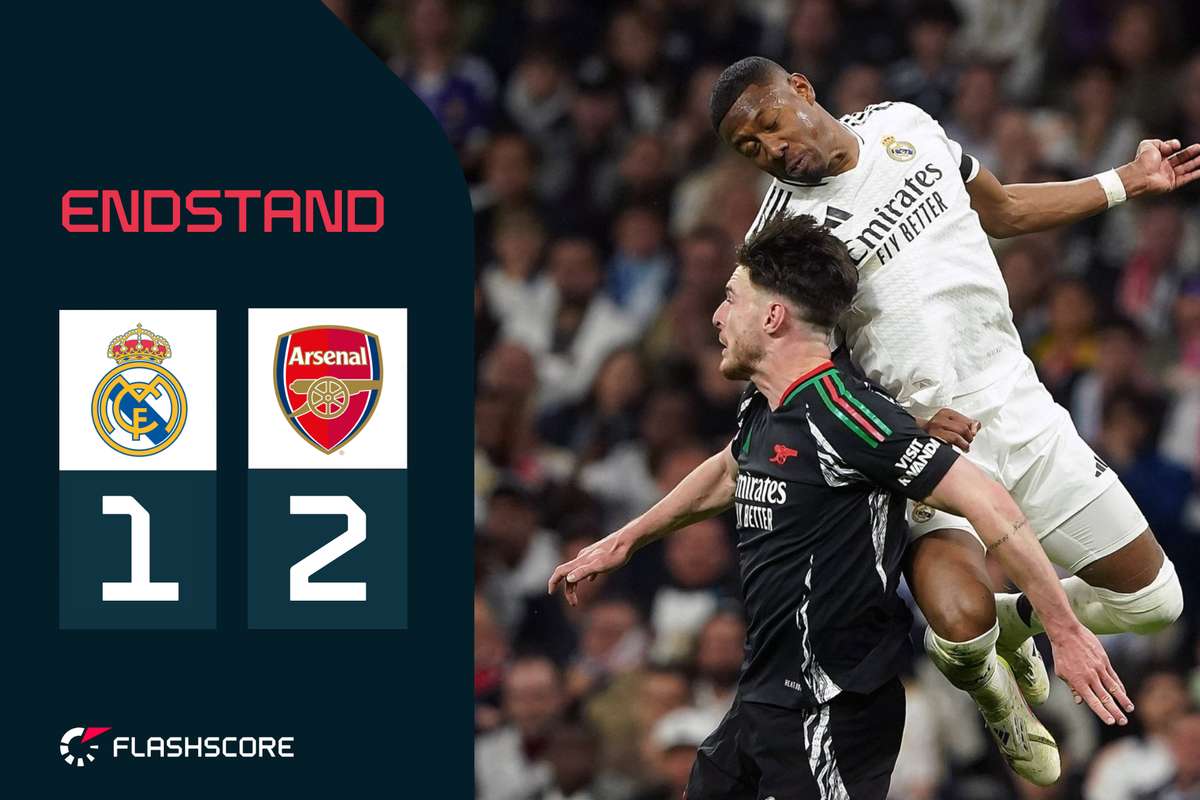 Champions League: Real verzweifelt an Gunners-Defensive - Arsenal zieht ...