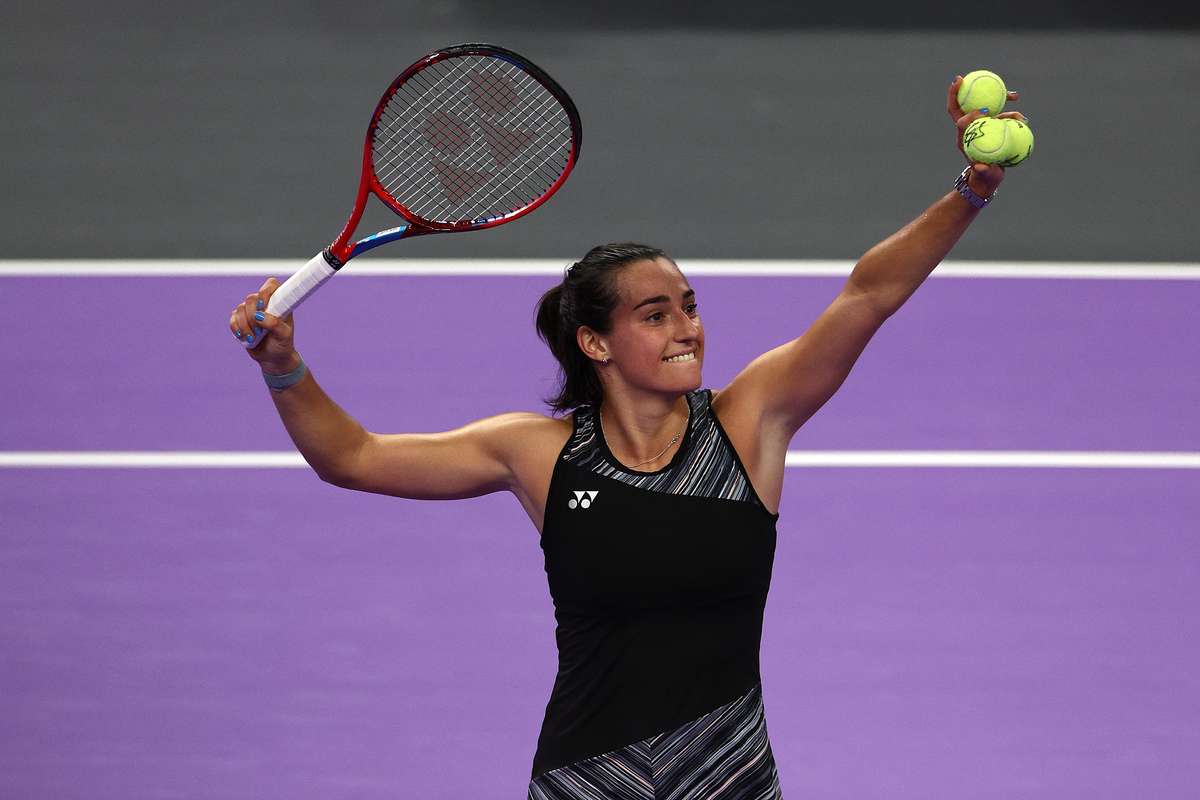 Garcia comes from behind against Kasatkina to advance at WTA Finals ...