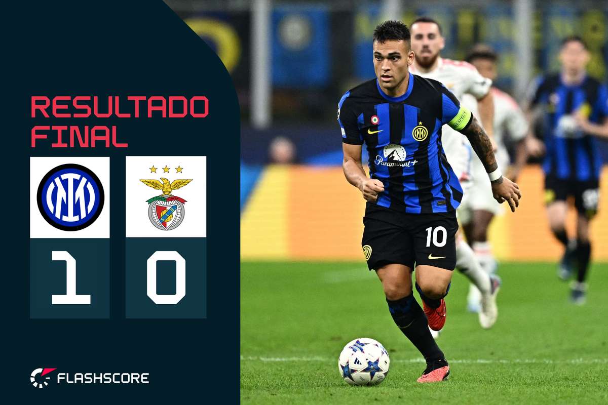 Benfica não passa em Milão (1-0) e é último do grupo com zero pontos ...