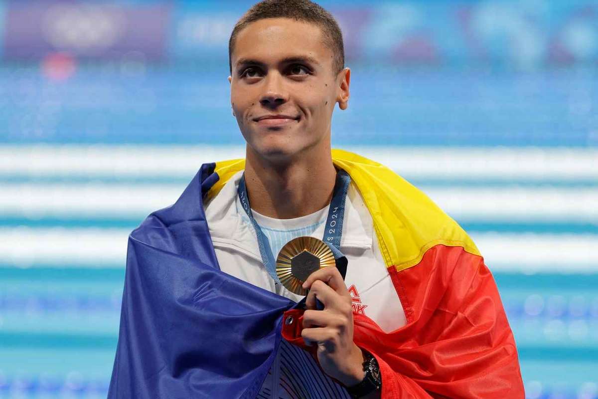 David Popovici a câștigat medalia de aur în proba de 200 m liber de la Jocurile Olimpice Paris ...
