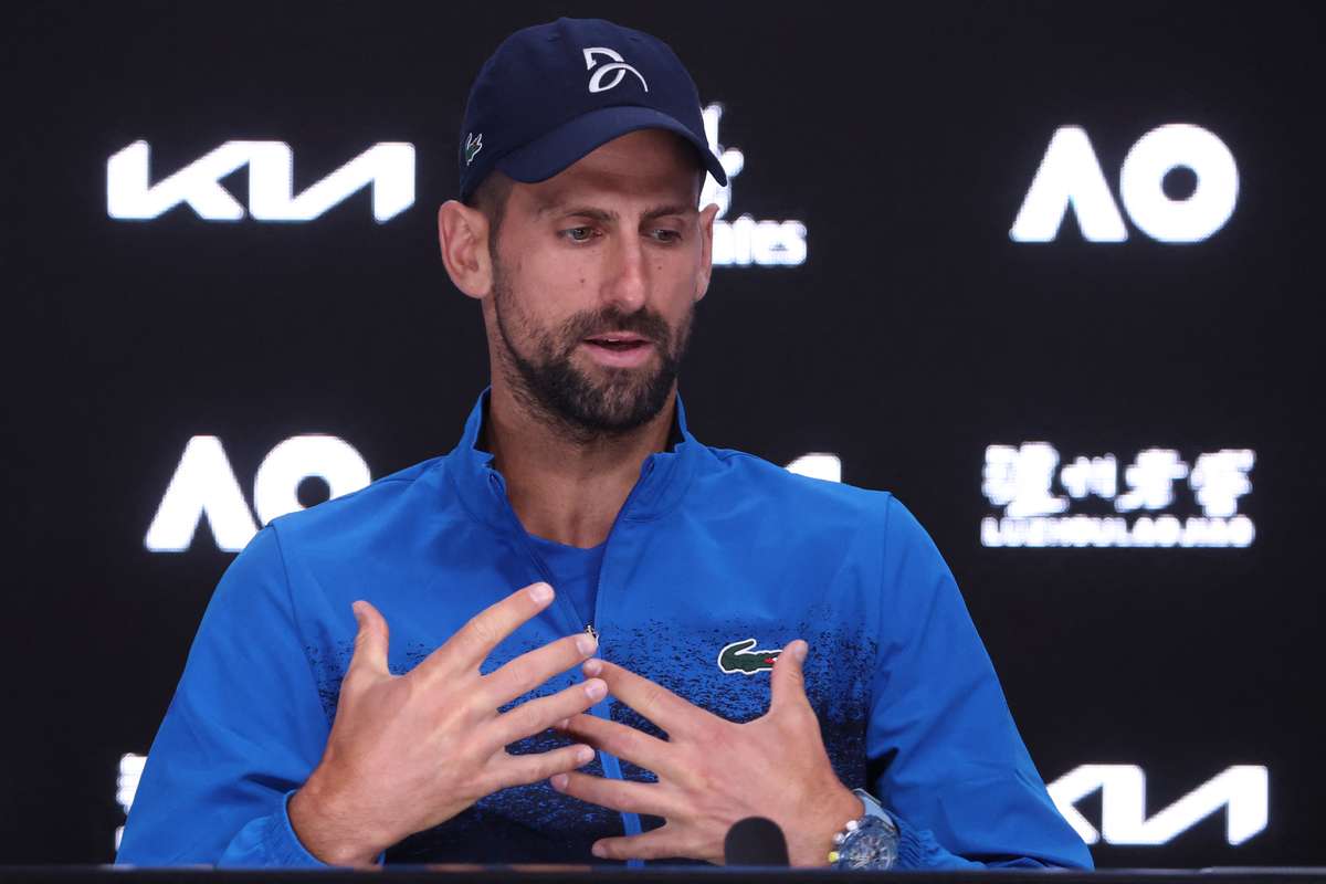 Australian Open: Lesão na perna é preocupação para Djokovic antes da ...