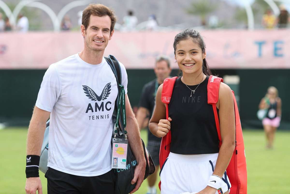 Emma Raducanu relishing British dream team partnership with Andy Murray ...