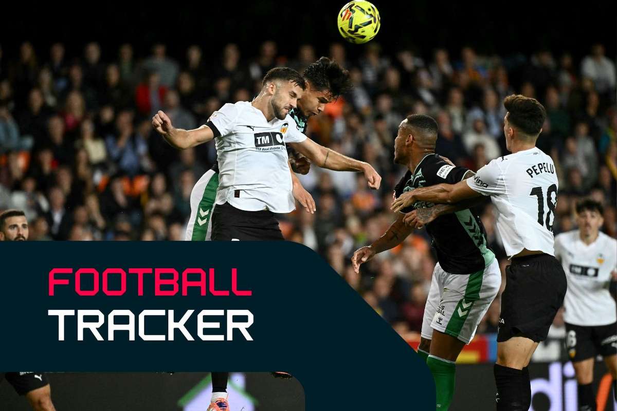 Football Tracker: Valencia taking on Betis as PSG face Lyon in big ...