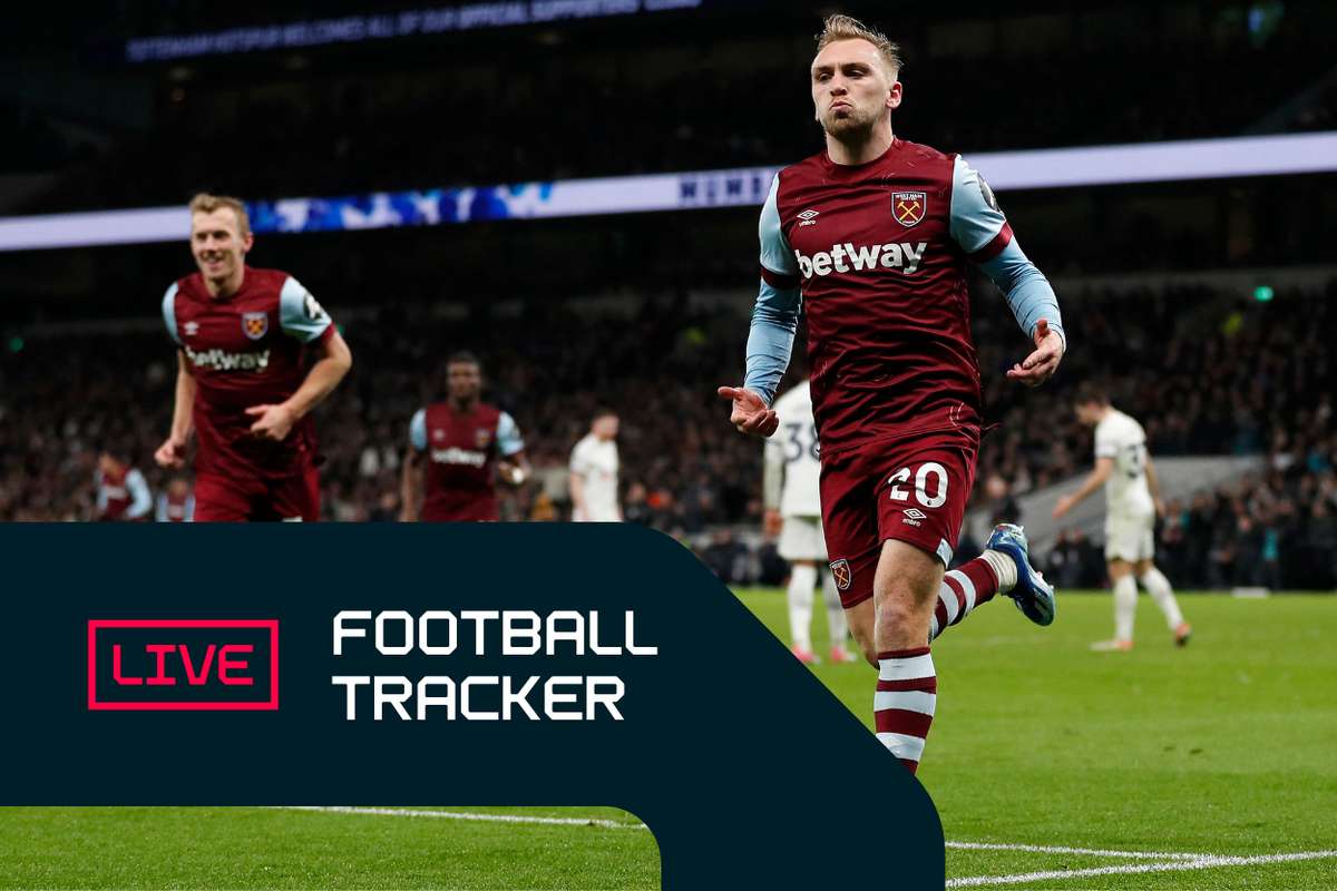 Football Tracker: West Ham win away at Spurs, Everton sink Newcastle ...