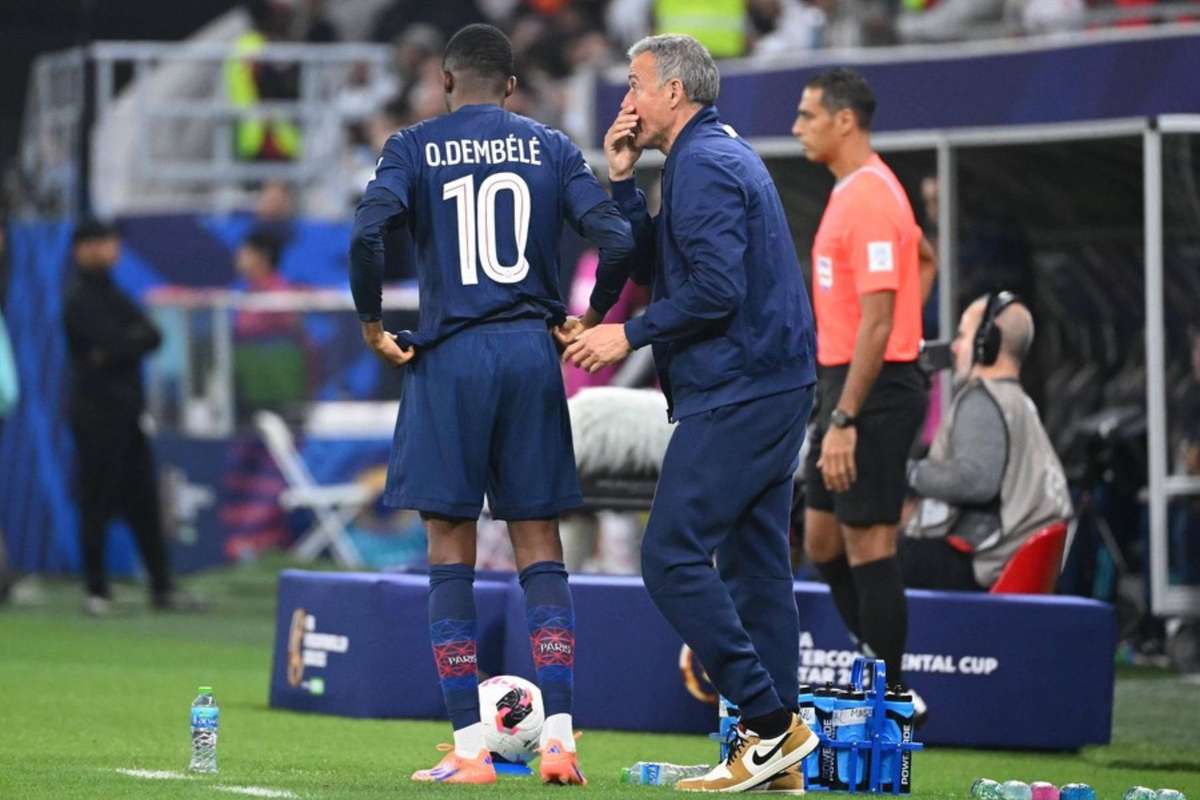 Luis Enrique a vorbit despre viitorul său și al lui Dembele la PSG ...
