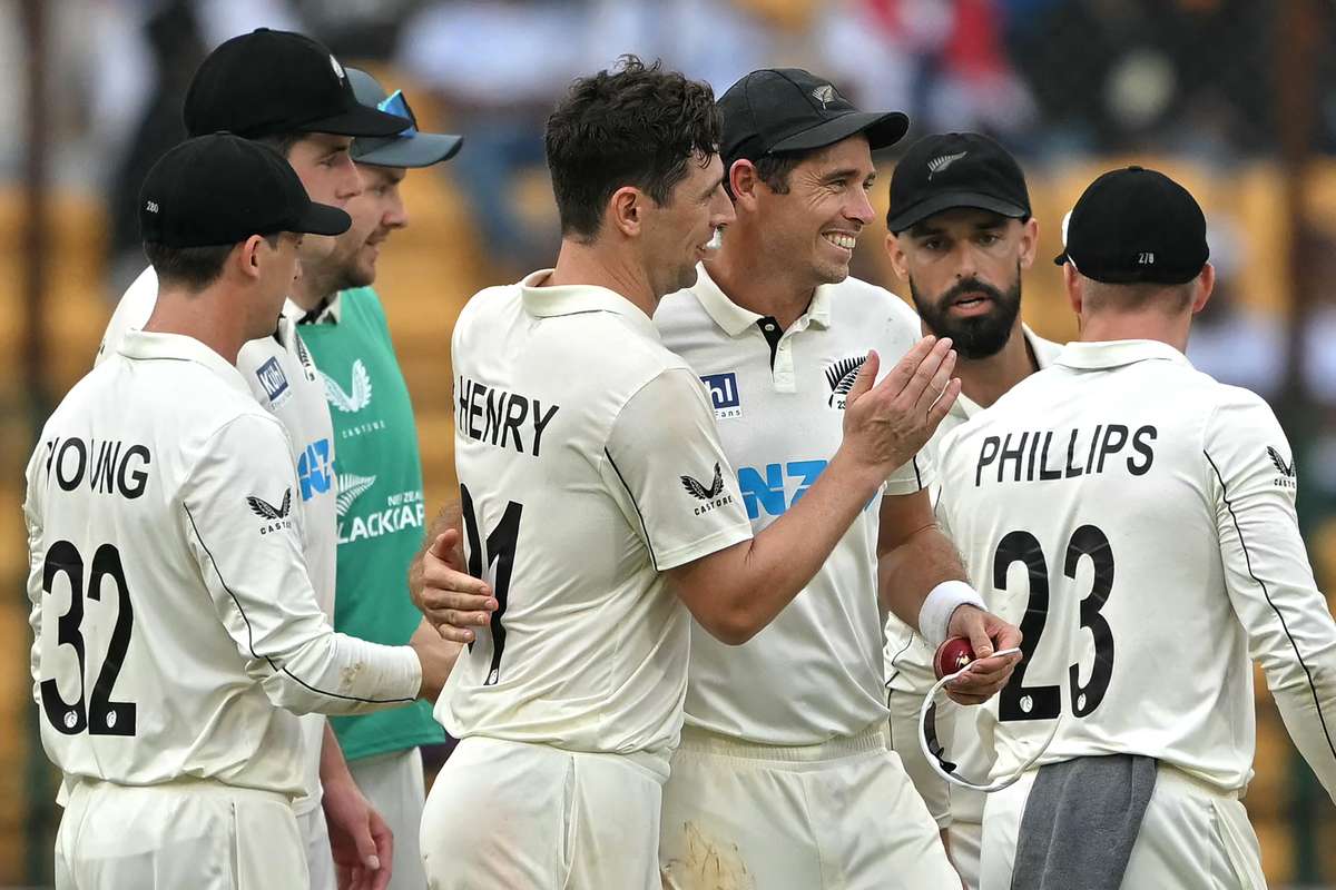 New Zealand need 107 for famous win in India despite Sarfaraz and Pant ...