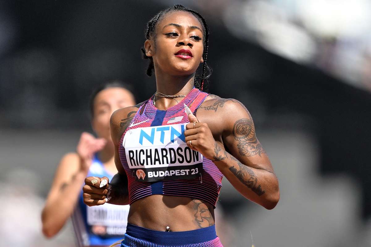 Mundial de atletismo Sha'Carri Richardson impone su ley en las series ...