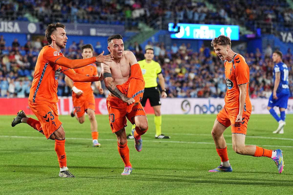 LaLiga: El Celta gana en Getafe y se clasifica para la Europa League (1-2) | Flashscore.cl