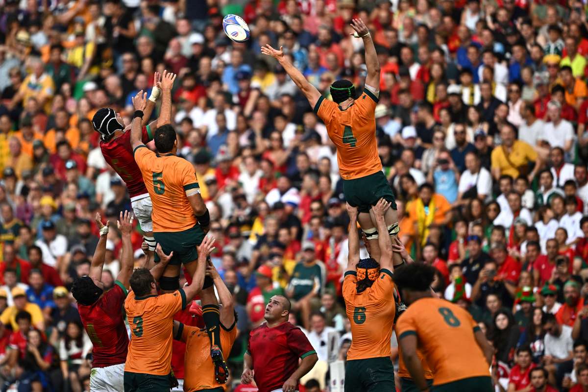 Australia saca la cabeza frente a Portugal en el Mundial de rugby ...