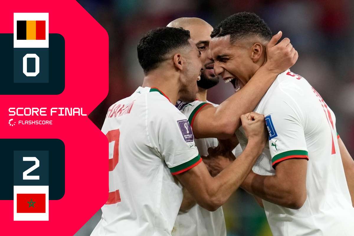 Belgique - Maroc : revivez la victoire des Lions de l'Atlas sur les ...