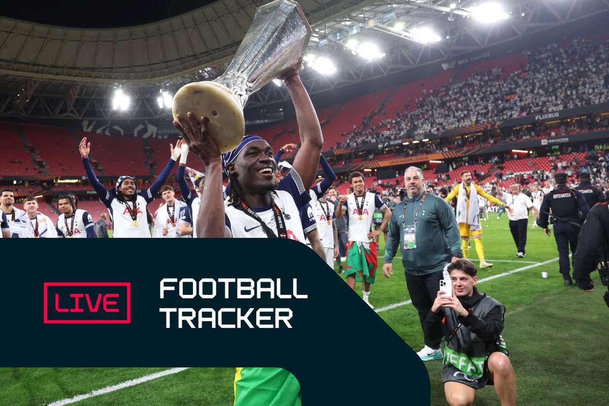 Football Tracker LIVE: Spurs win Europa League final to end 17-year trophy drought | Flashscore ...
