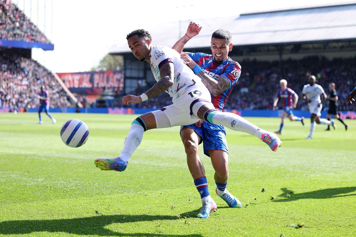 Premier League: Bournemouth held to stalemate by 10-man Crystal Palace in blow to European hopes ...