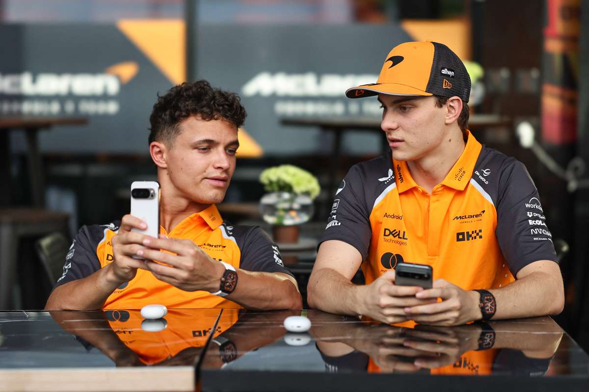 McLaren duo Norris and Piastri set to go head-to-head in hot and humid ...