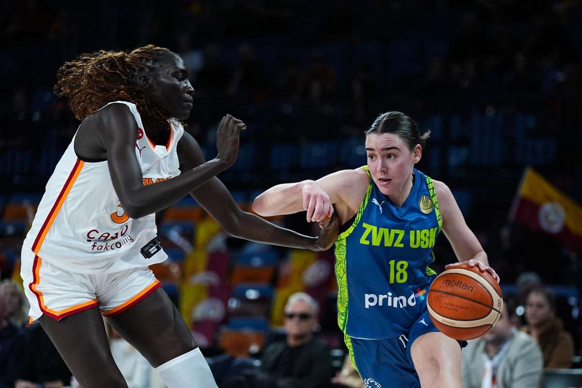Galatasaray opět nevyzrál na basketbalistky USK. Pražský tým vyhrál v ...