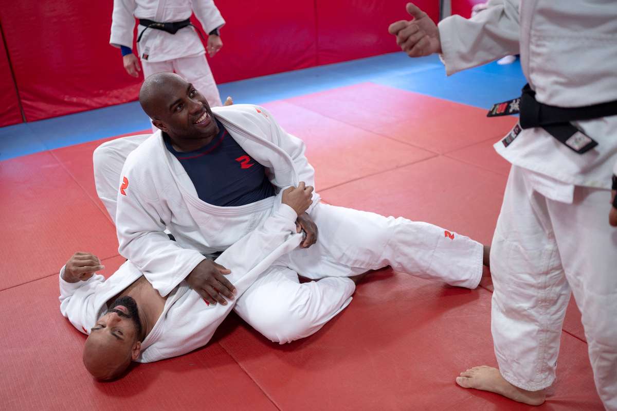 Francês Teddy Riner "progride" no judô com ajuda do jiu-jitsu ...