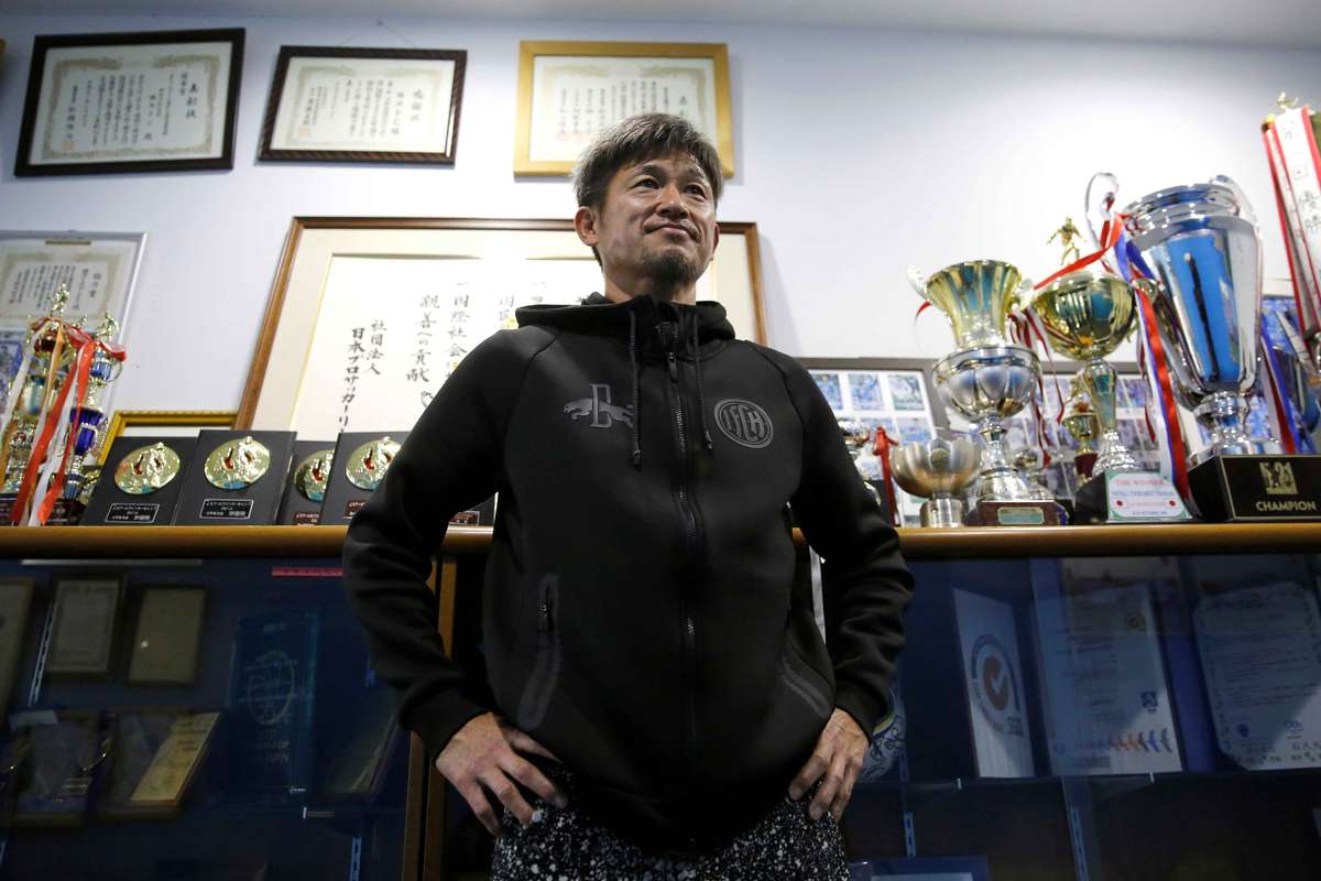 58-year-old Japanese striker 'King Kazu' more motivated than ever ahead ...