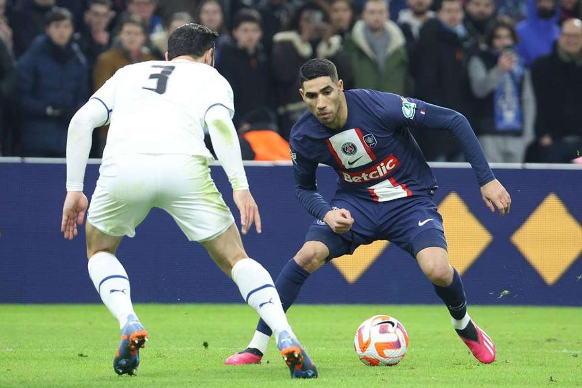 PSG : Hakimi absent du groupe pour affronter l'Olympique de Marseille | Flashscore.fr