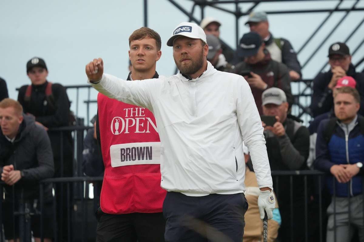 Daniel Brown leads Shane Lowry as Rory McIlroy suffers nightmare start at the the Open ...