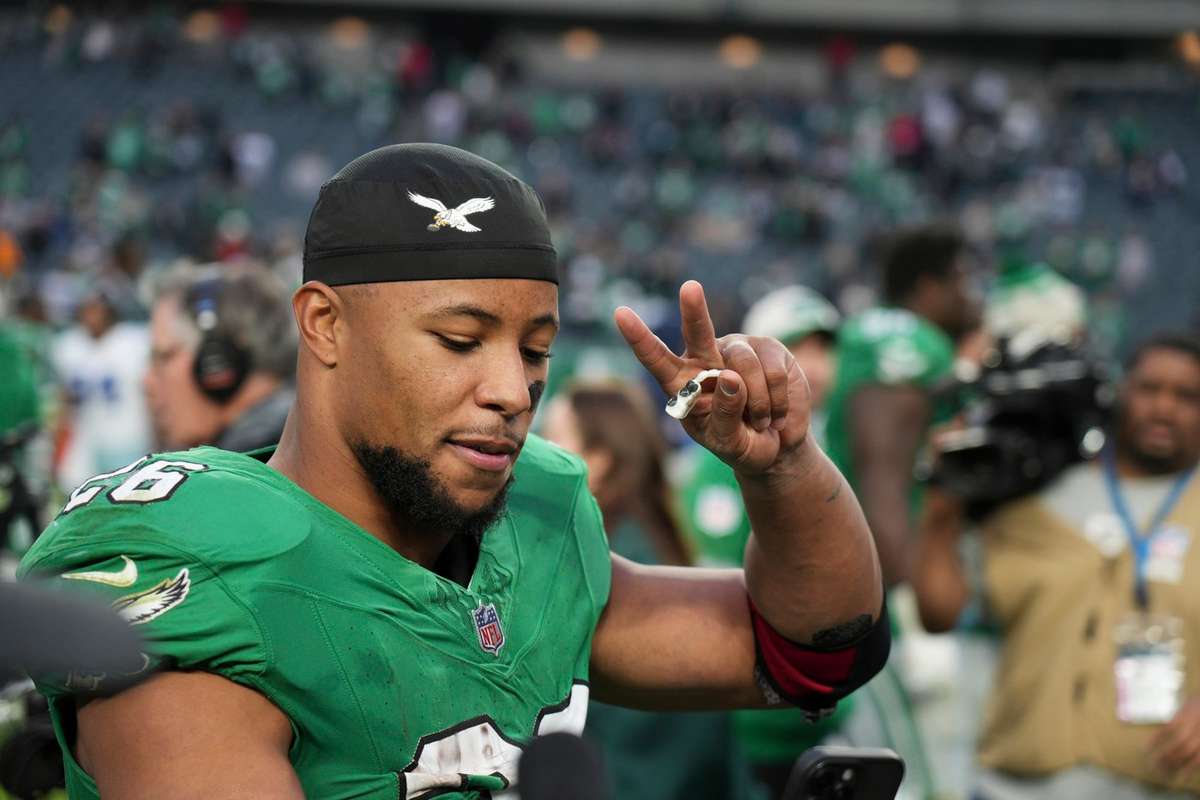 NFL: Eagles ainda não sabem se vão deixar Barkley tentar bater o ...