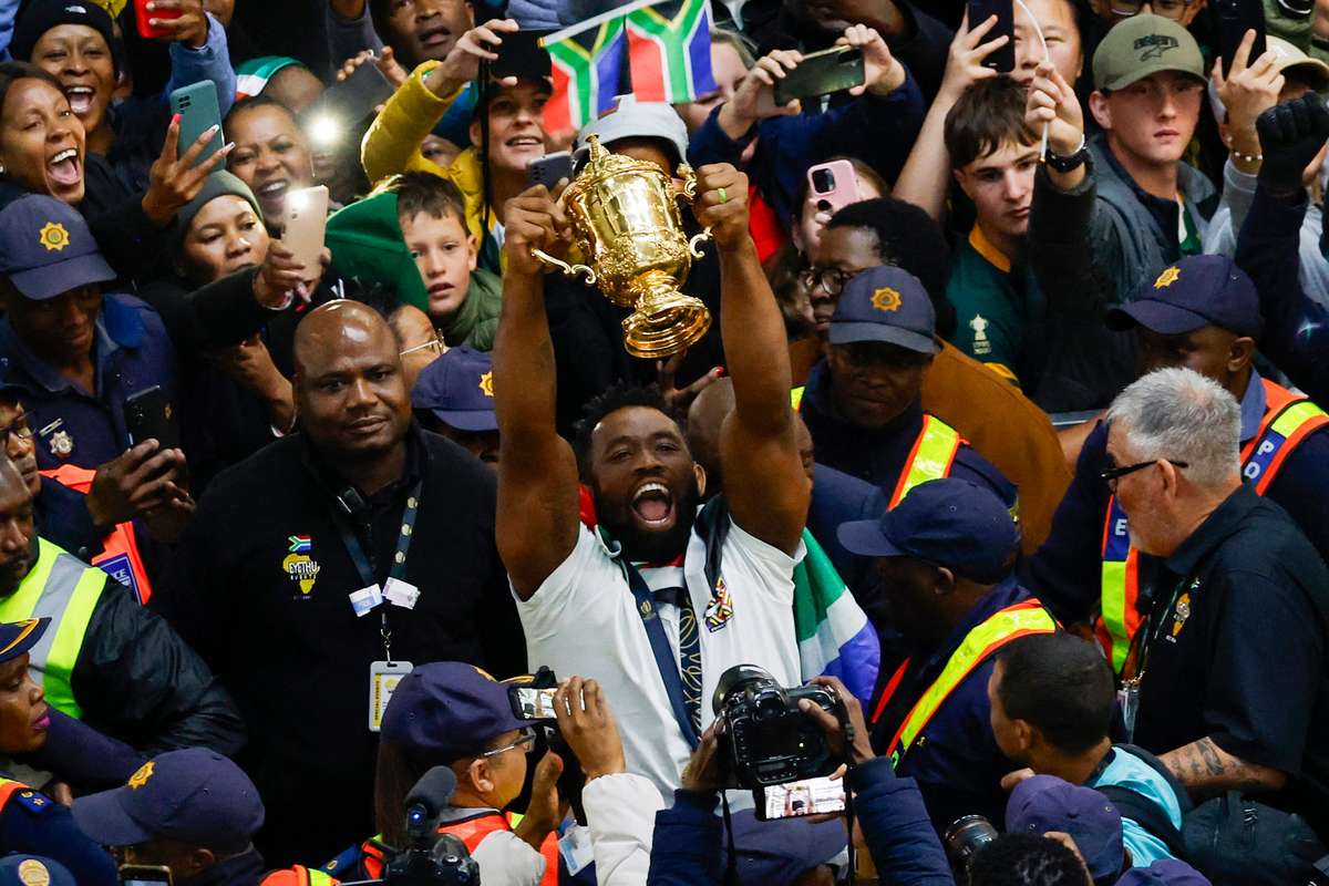 Springbok 'legends' start homecoming victory tour after Rugby World Cup ...