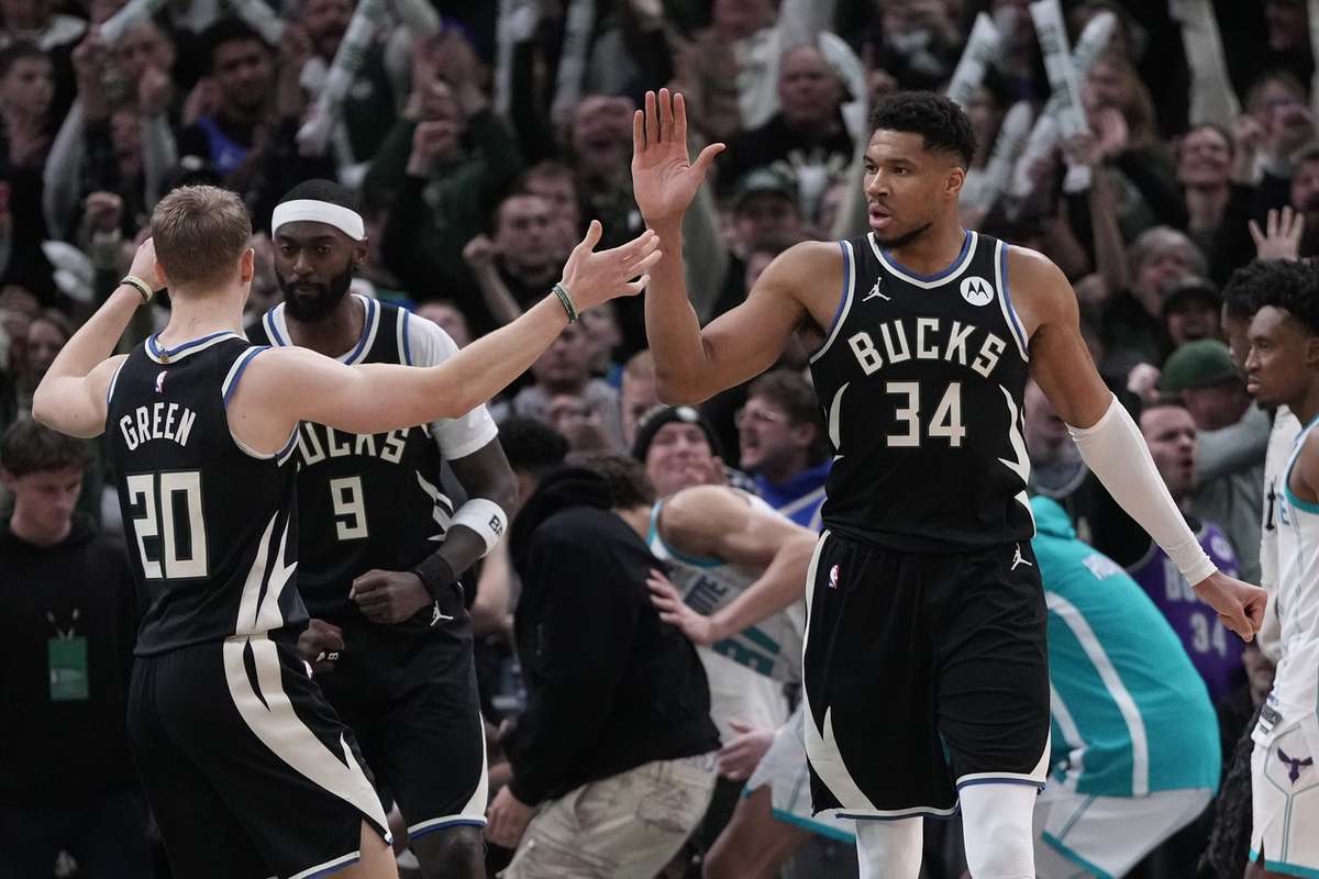 NBA roundup: Giannis' late dunk lifts Bucks past Hornets, Thunder ...
