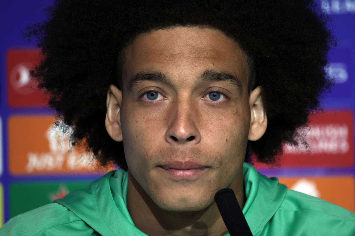Rueda de prensa de Axel Witsel antes del Atlético - Borussia Dortmund ...