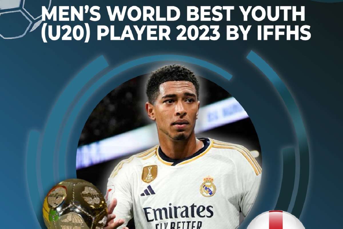 Bellingham élu meilleur joueur U20 de l'année selon l'IFFHS, Zaïre-Emery dans le Top 10 ...