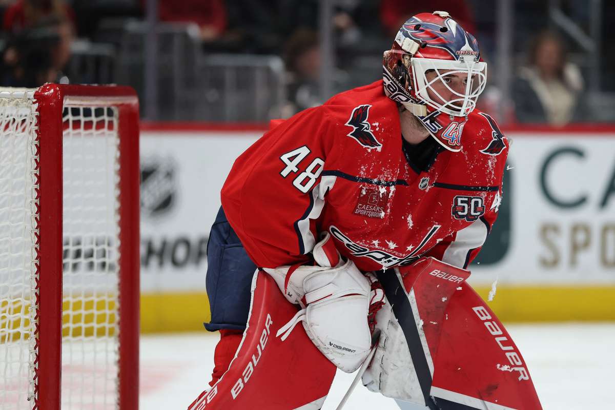 Capitals sign Logan Thompson to .1 million extension, says 'I'm really happy to be here ...