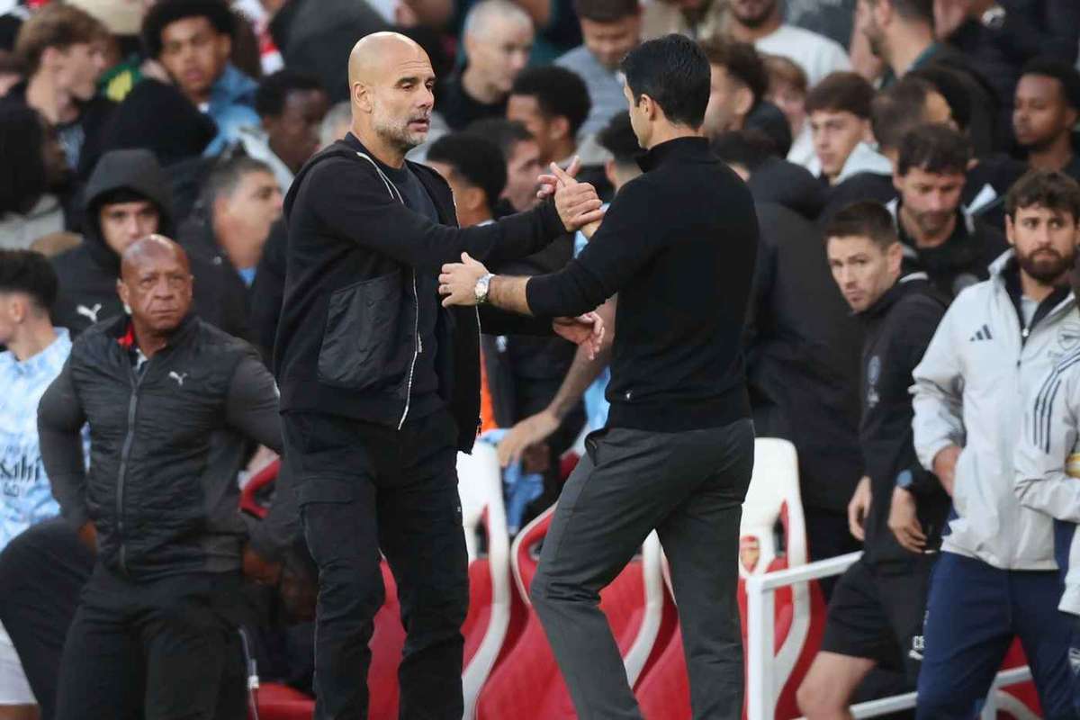 Guardiola says Man City are 'extraordinary' but Arsenal are the best ...
