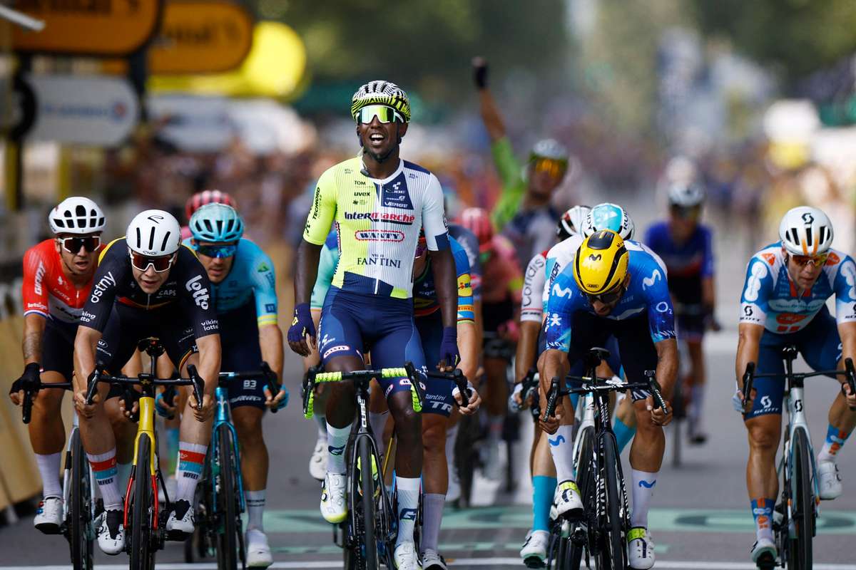 Biniam Girmay becomes first Black African to win a Tour de France stage ...