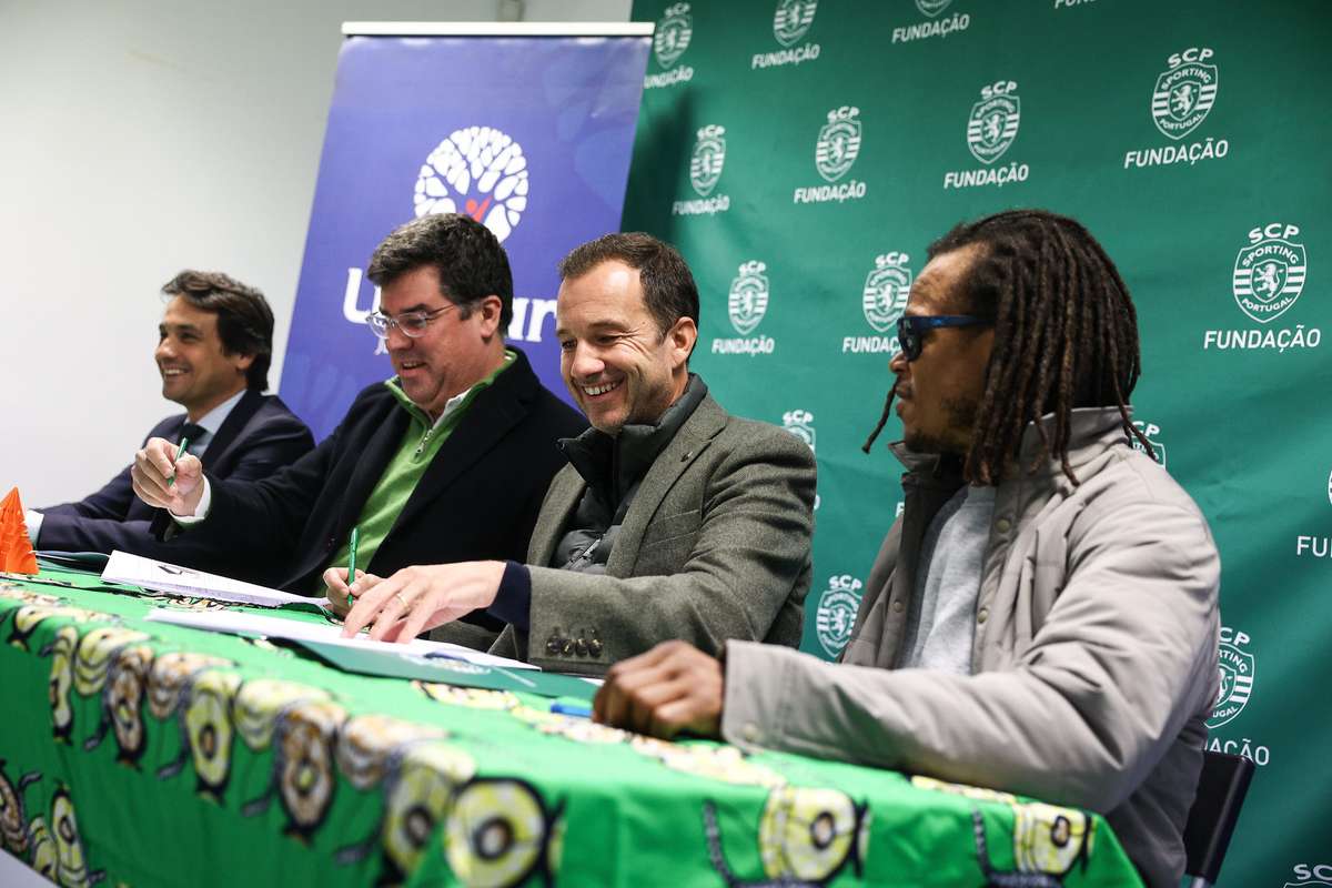 Sporting estabelece parceria com projeto solidário de Edgar Davids | Flashscore.pt