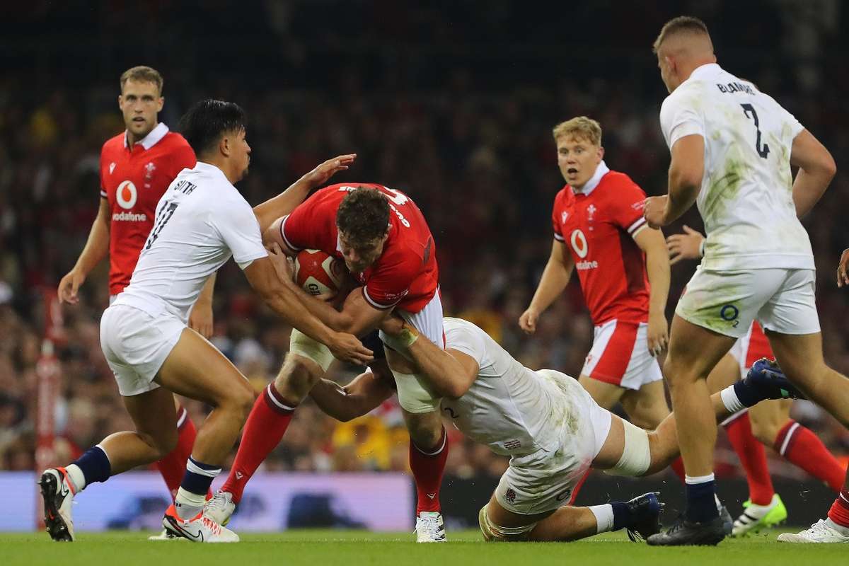 Wales claim comfortable win against sloppy England in Rugby World Cup ...