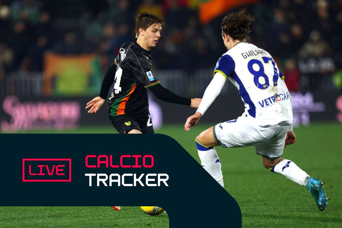 Calcio Live News: Venezia-Verona in parità, il Genoa batte il Monza ...