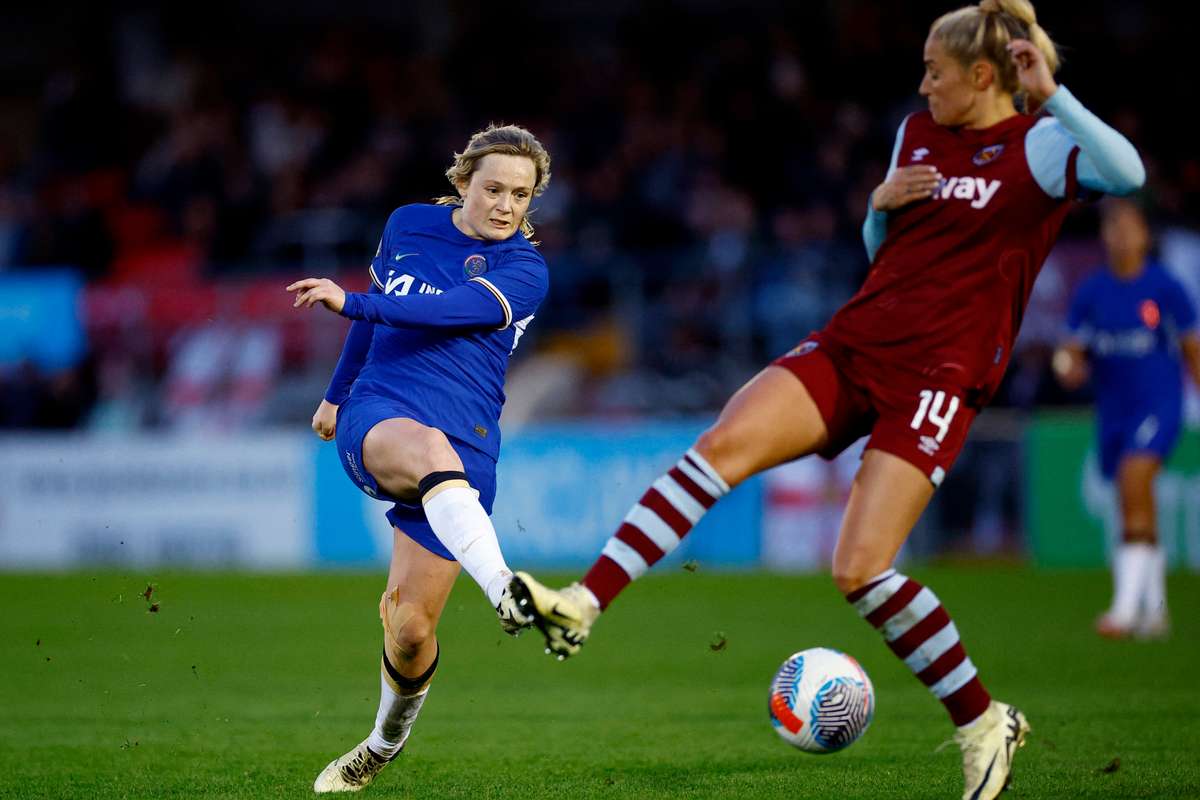 Feminino Chelsea Volta Ao Topo Da Wsl Ao Vencer West Ham 2 0
