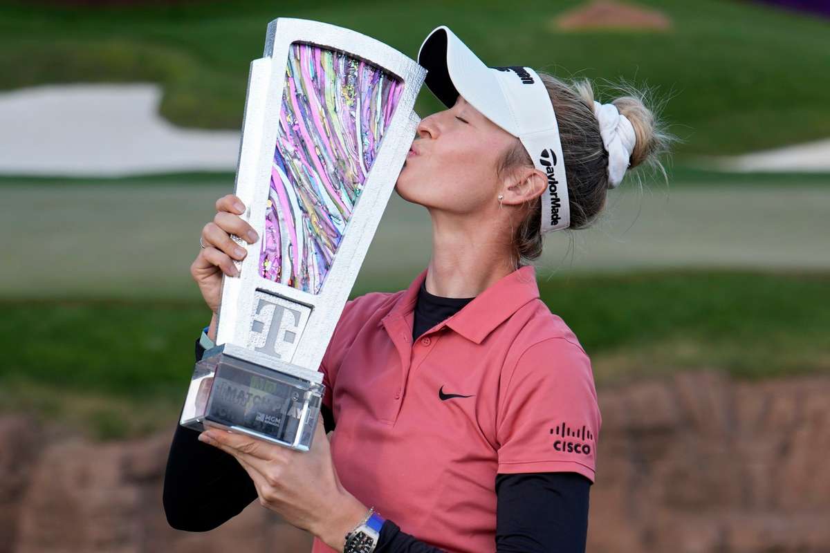 Golfistka Kordová získala čtvrtý turnajový titul v řadě, tentokrát ...