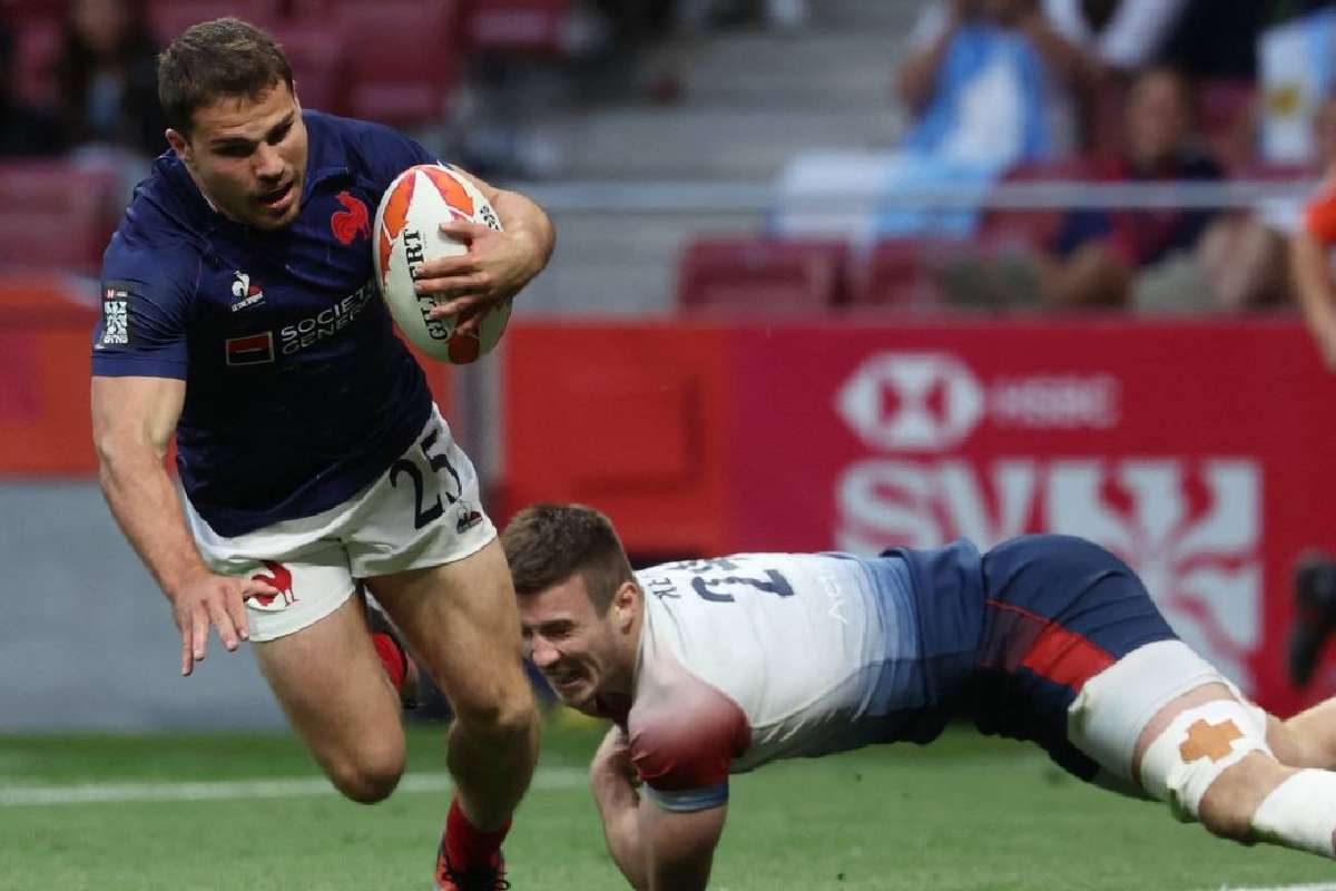 Dupont et les Bleus du rugby à VII passent en demi-finales à Madrid | Flashscore.fr