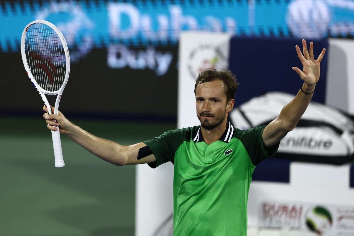 ATP roundup: Daniil Medvedev cruises into Dubai semi-finals, De Minaur beats Tsitsipas ...