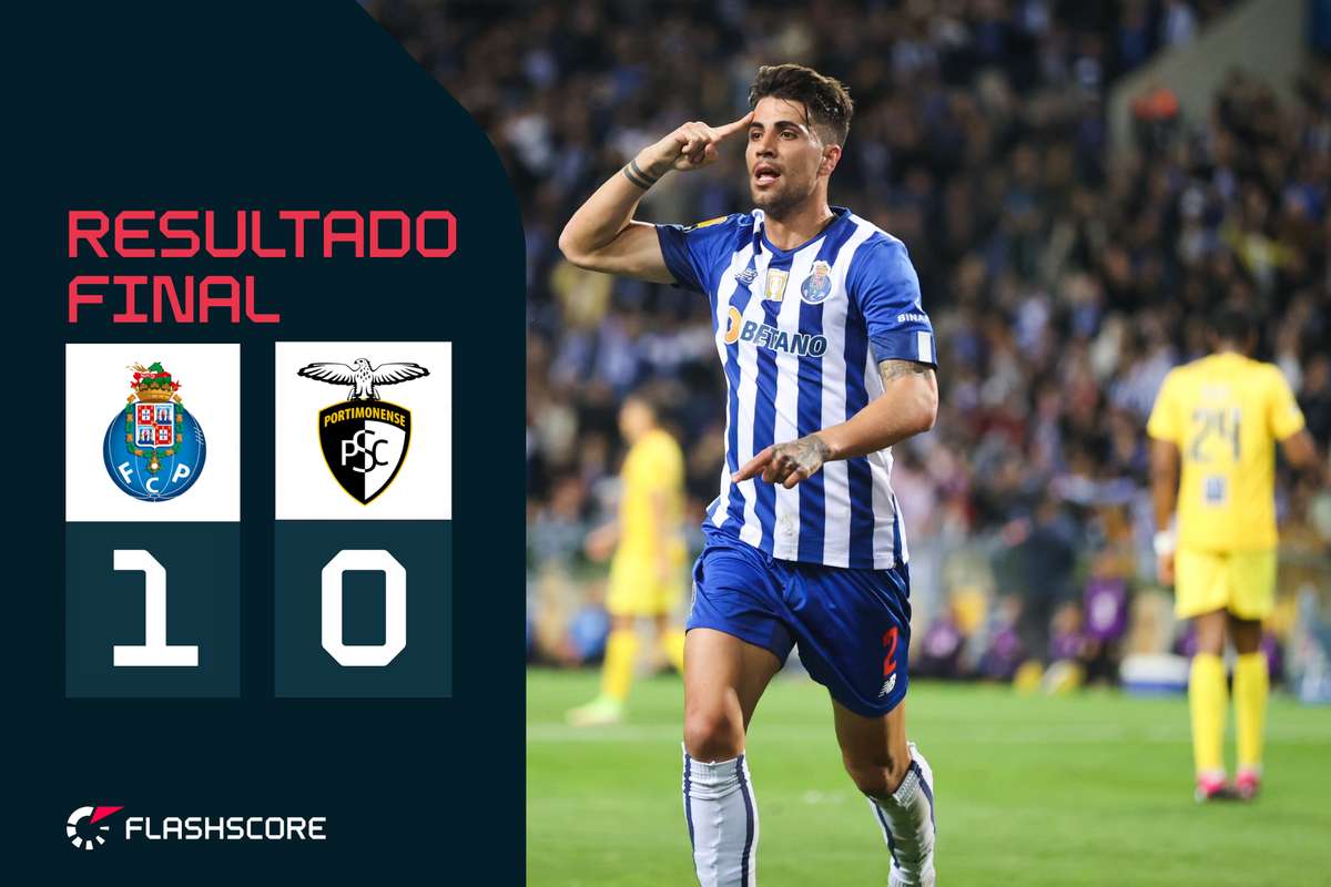Suficiente menos, com um a mais: FC Porto vence Portimonense (1-0) | Flashscore.pt