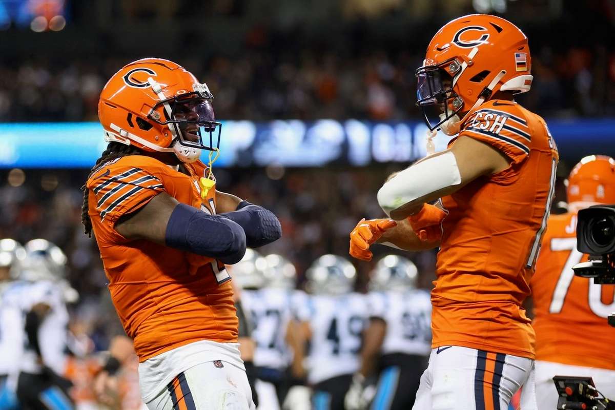NFL: St. Brown siegt bei Comeback mit Chicago Bears gegen die Carolina ...