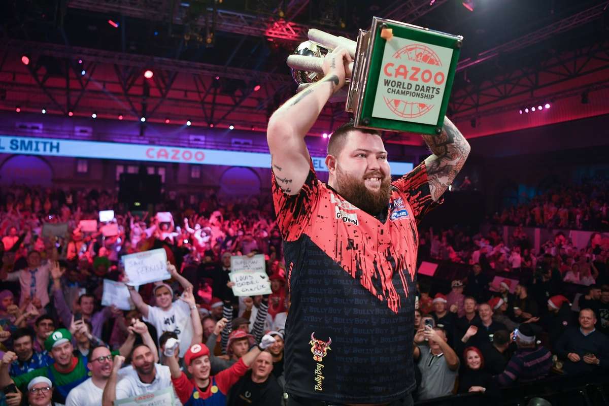 Michael Smith beats Van Gerwen to claim first world darts title in ...