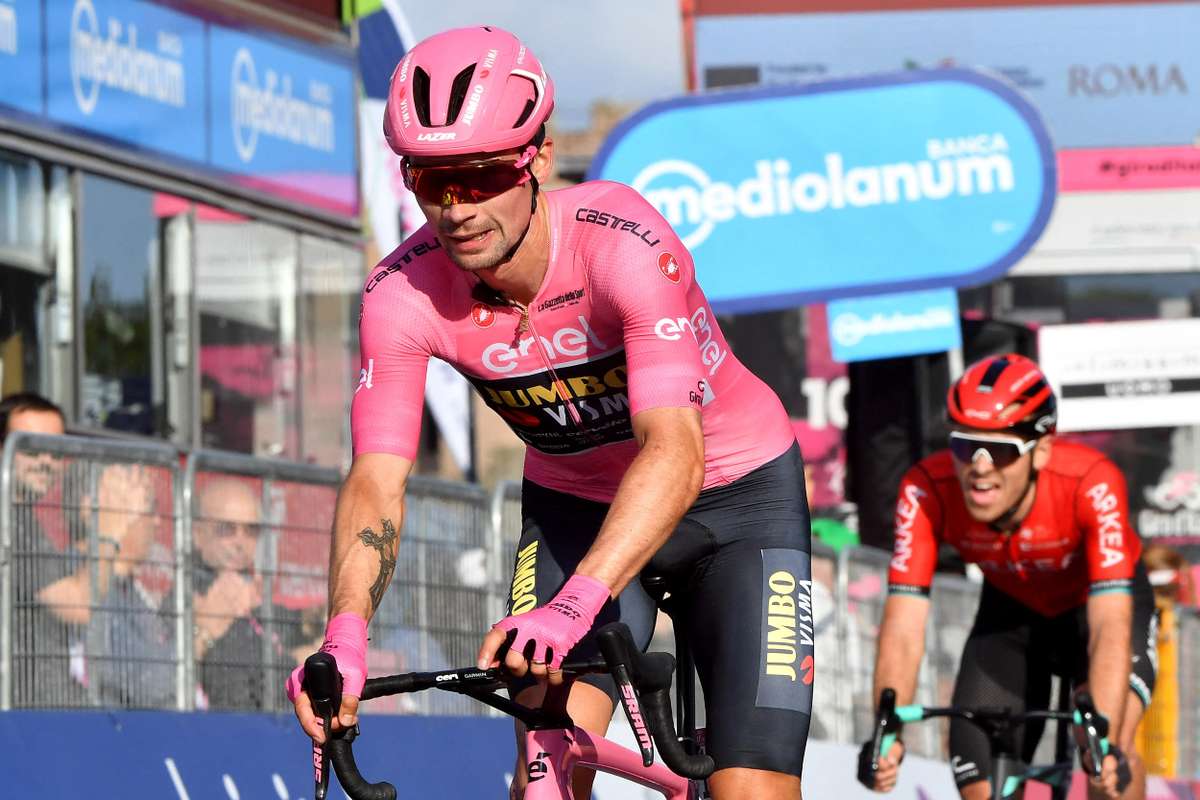 Roglic becomes first Slovenian to win Giro d'Italia as Cavendish claims ...