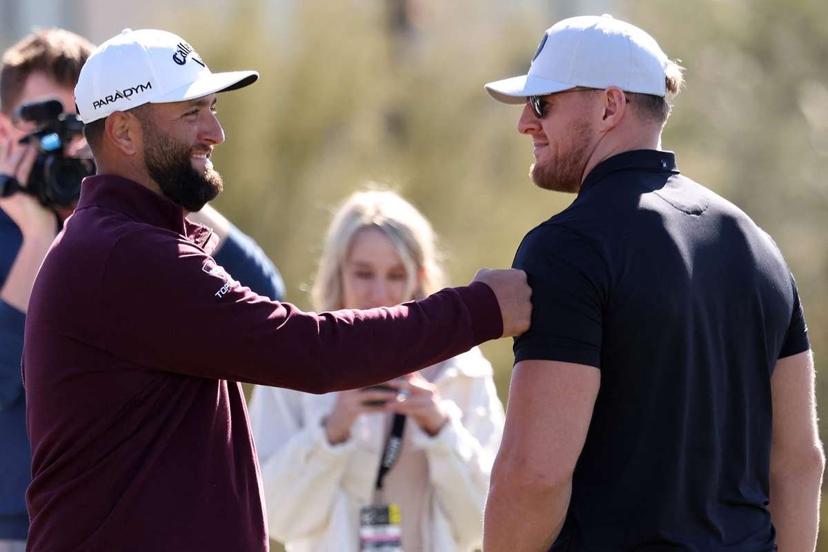 Jon Rahm se acuerda de Zach Ertz y JJ Watt tras ganar el Masters de ...